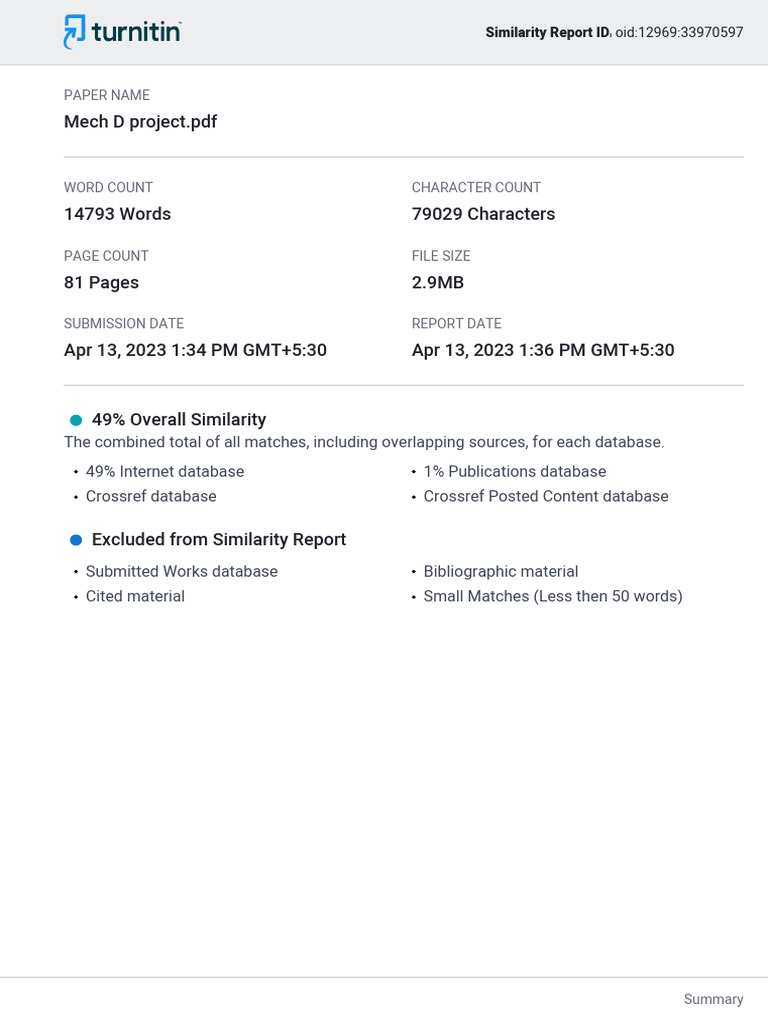 Mech D Project Plag Reportpdf Pdf Machining Analysis Of Variance 