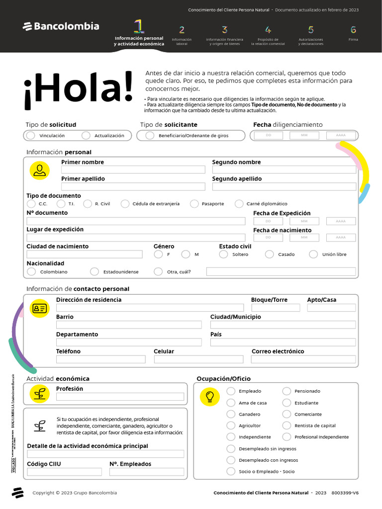 Formato de Vinculación | PDF | Corrupción política | Bancos Formato de Vinculación | PDF | Corrupción política | Bancos