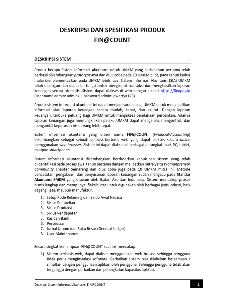 Deskripsi Produk - HAKI | PDF