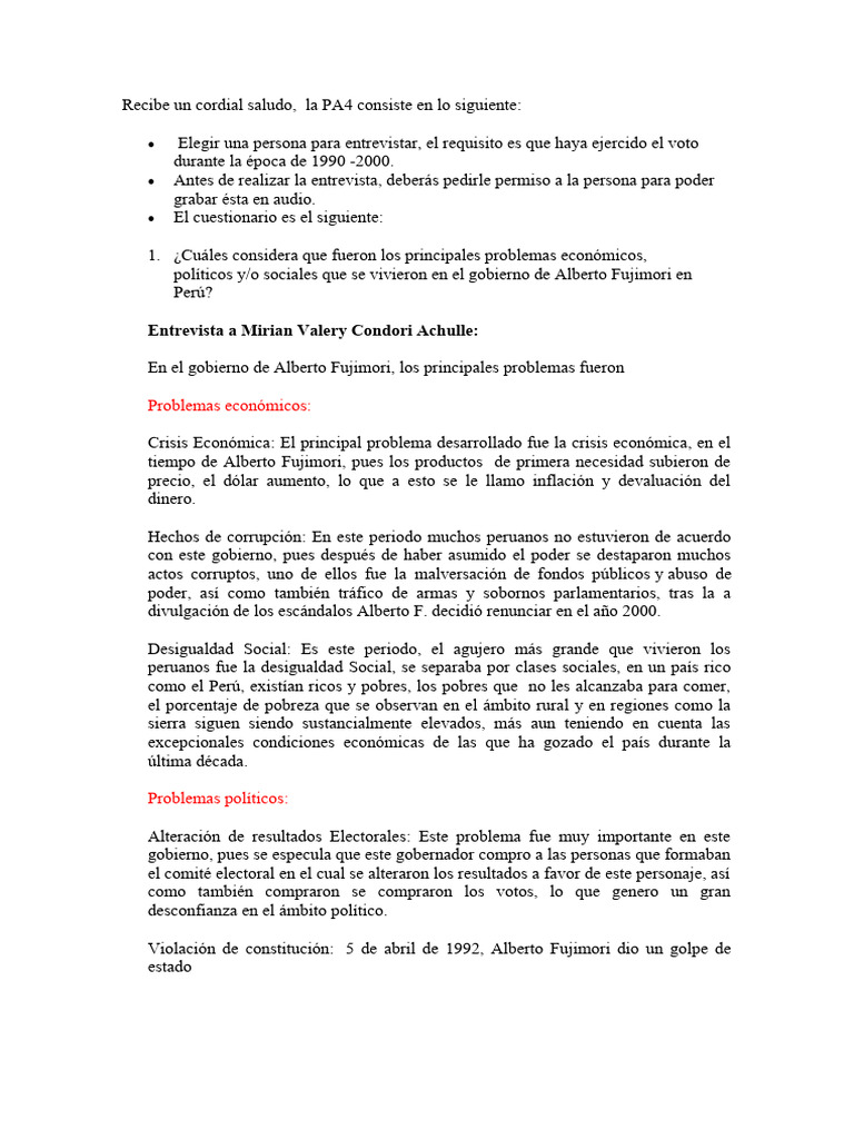 PA4 Consigna | PDF | Inflación | Economias