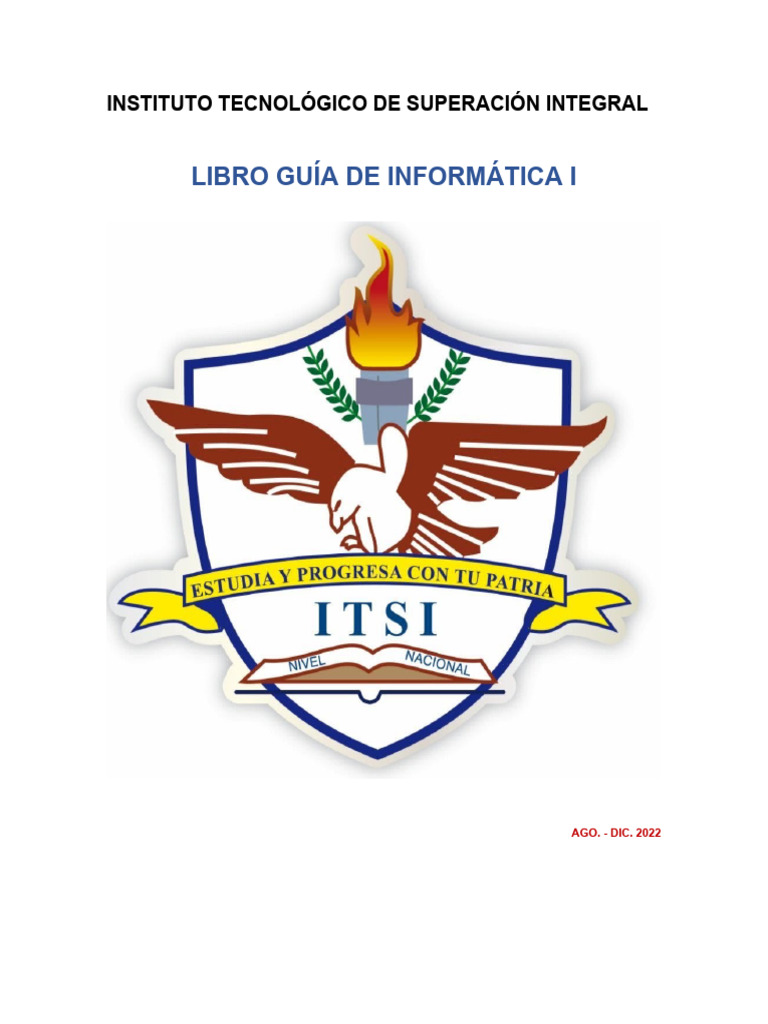 Guía Completa de Informática I 2022 | PDF | Ventana (informática) | Interfaces gráficas de usuario
