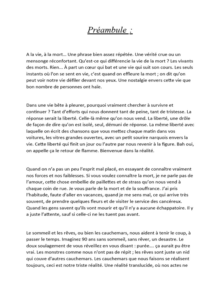 Préambule | PDF