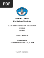 Modul Ajar Ipas Kelas 4 - Perubahan Wujud Zat | PDF