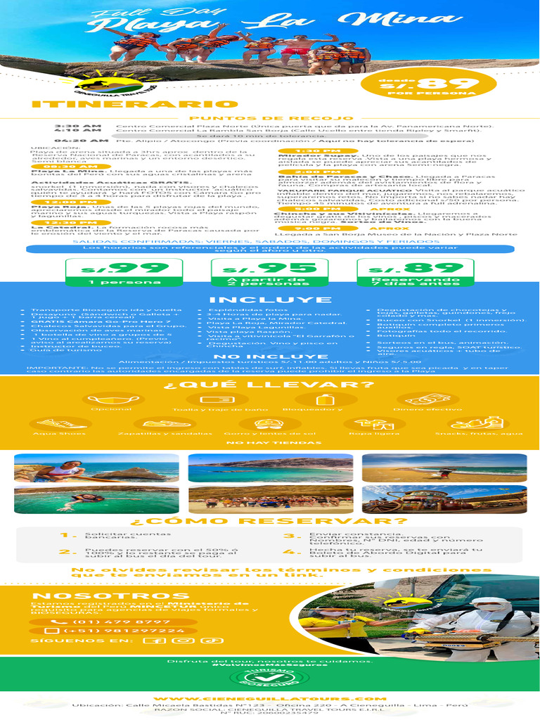 Itinerario La Mina | PDF