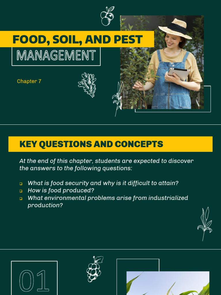 Environmental Science: Lecture Chapter 7 | PDF | Agriculture | Pesticide