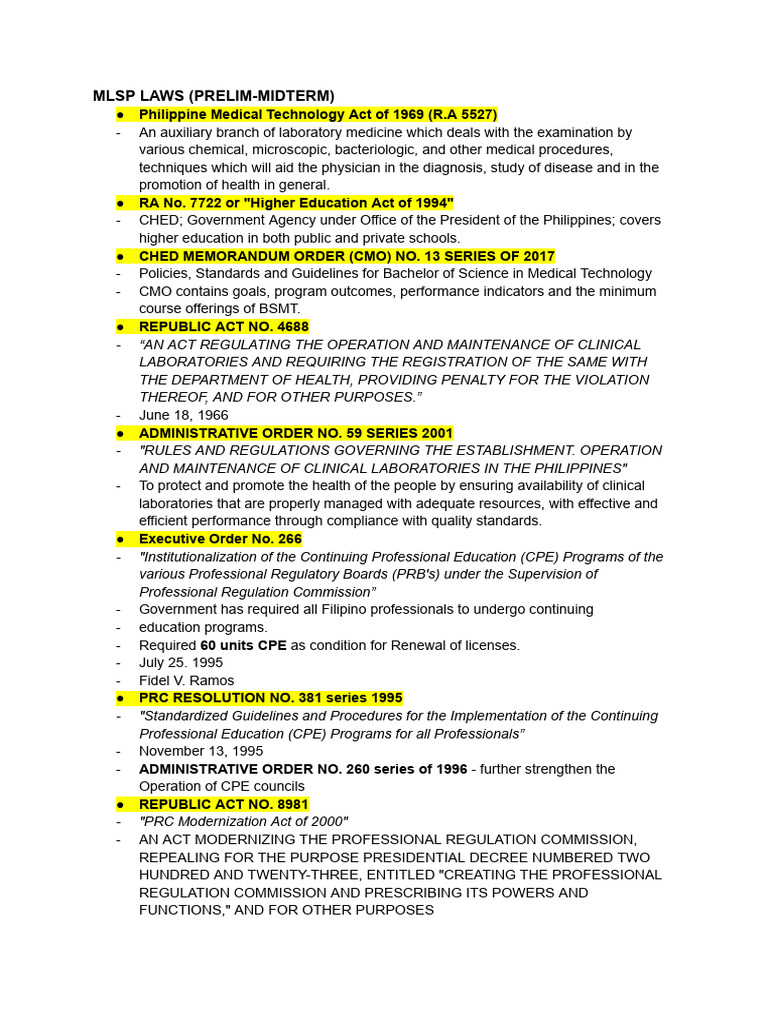 MLSP Laws | PDF | Regulation | Social Programs