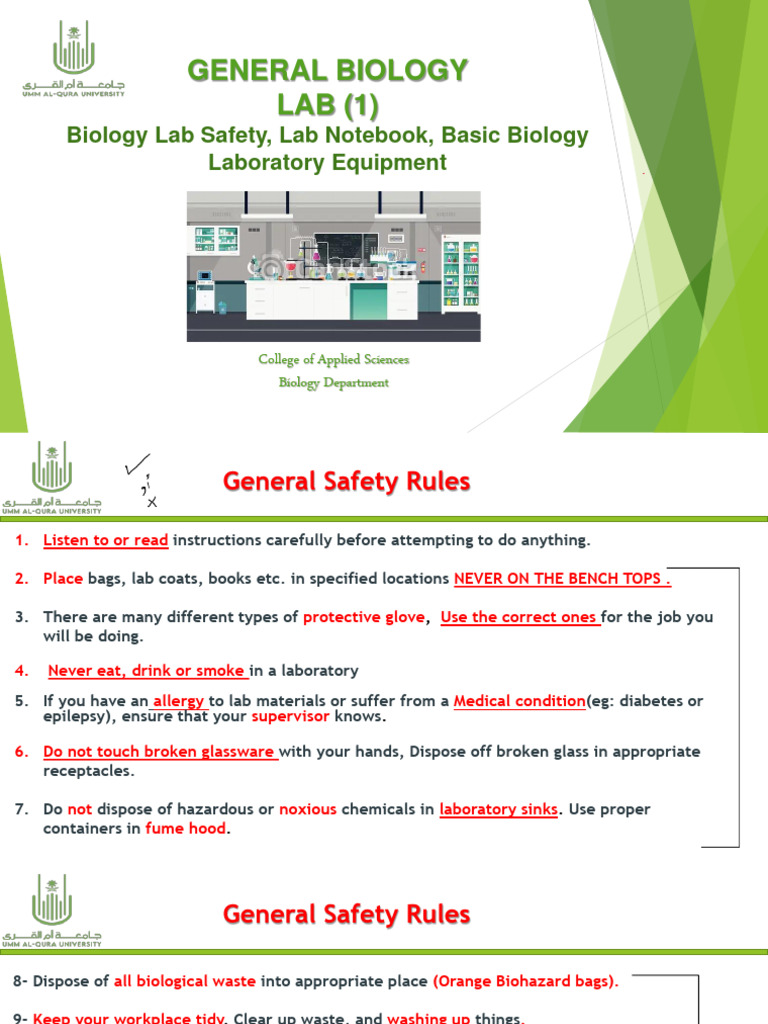 Lab (1) + (2) General Biology | PDF | Experiment | Microscope