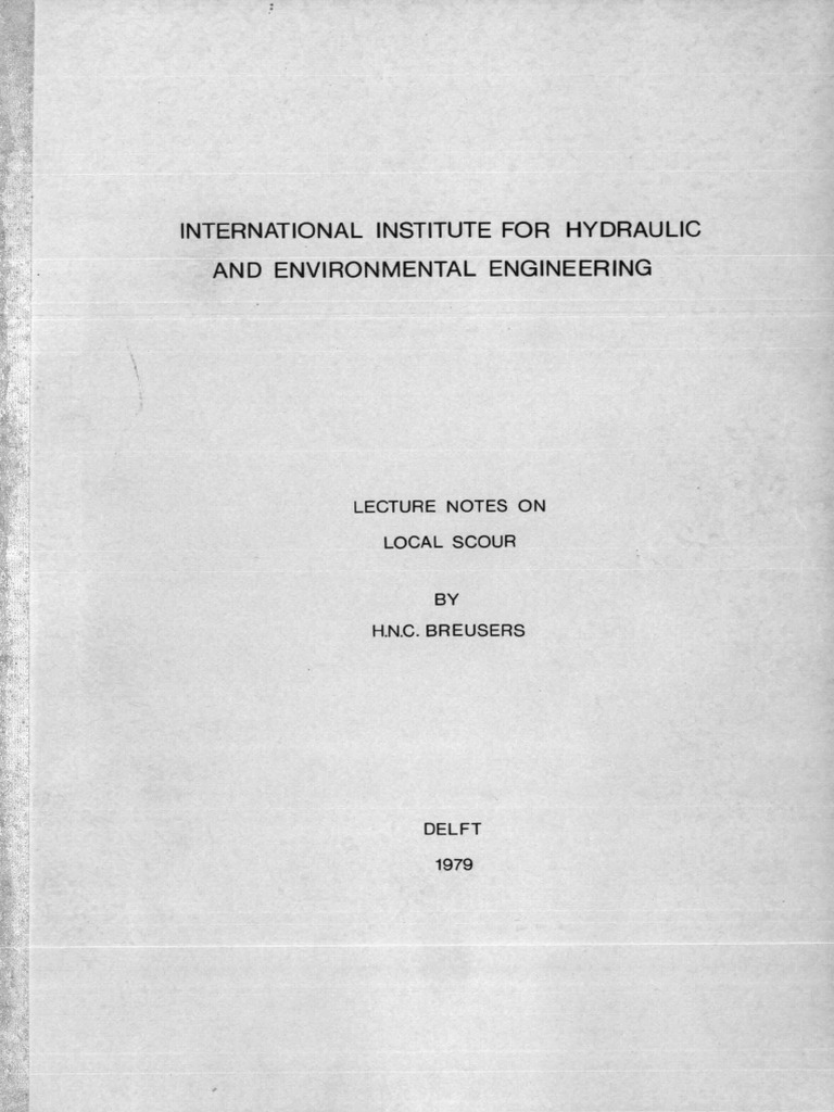 Bre Users 1979 | PDF | Geomorphology | Chemical Engineering