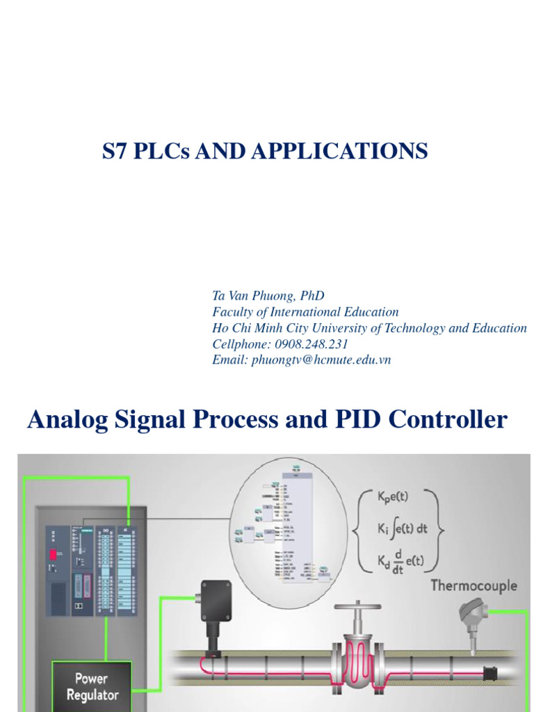s7 Plcs and Applications - Lesson 3 - Analog Process | PDF | Programmable Logic Controller ...