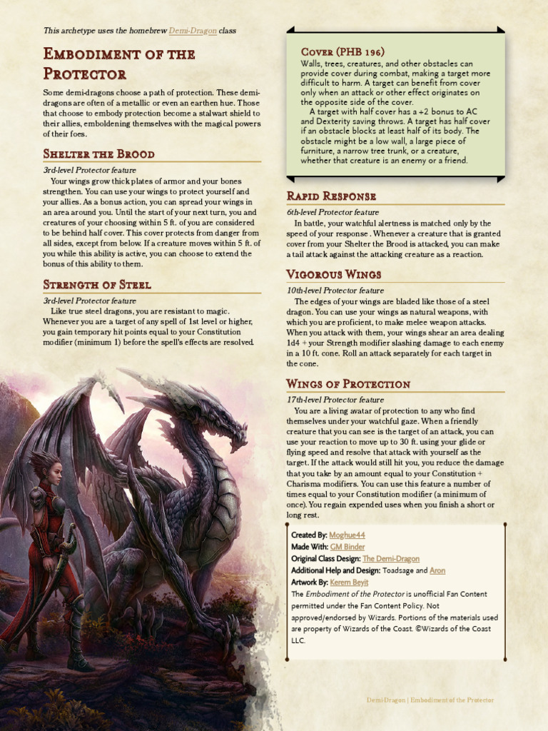 Embodiment of The Protector | PDF