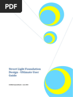 High Mast Light Pole Foundation Design | PDF | Foundation (Engineering ...