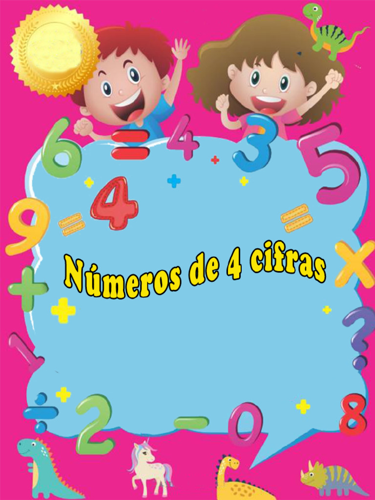Ejercicios Con Números de 4 Cifras | PDF