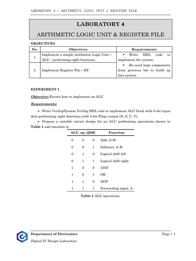 223 EE3117 DIC Lab4 Eng Updated 11202023 Ver2 | PDF | Logic Gate | Hardware Description Language
