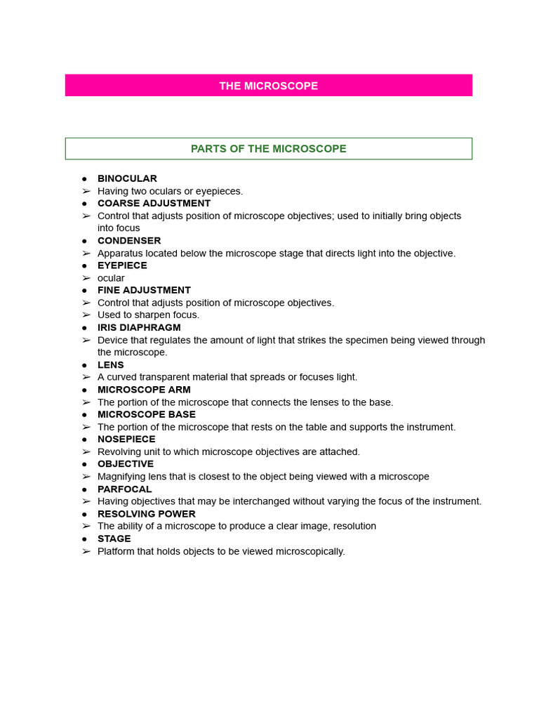 The Microscope Reviewer in MLSP | PDF | Measuring Instrument ...