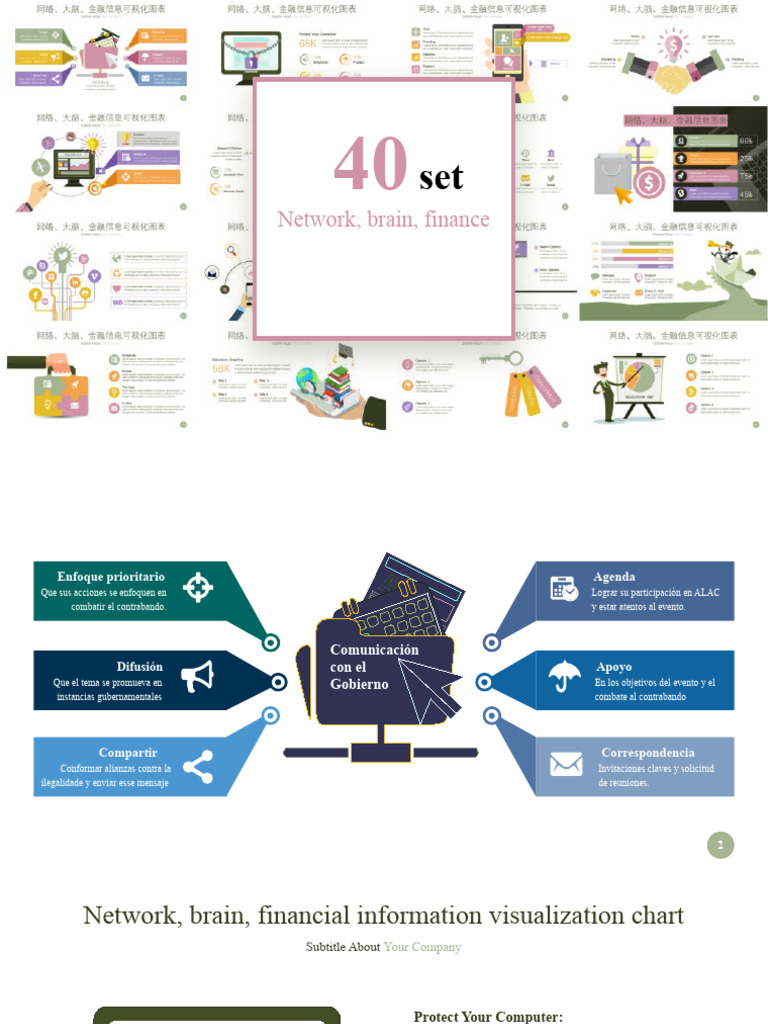 Plantilla Con Gráficos Editables | PDF | Information Science | Data Management