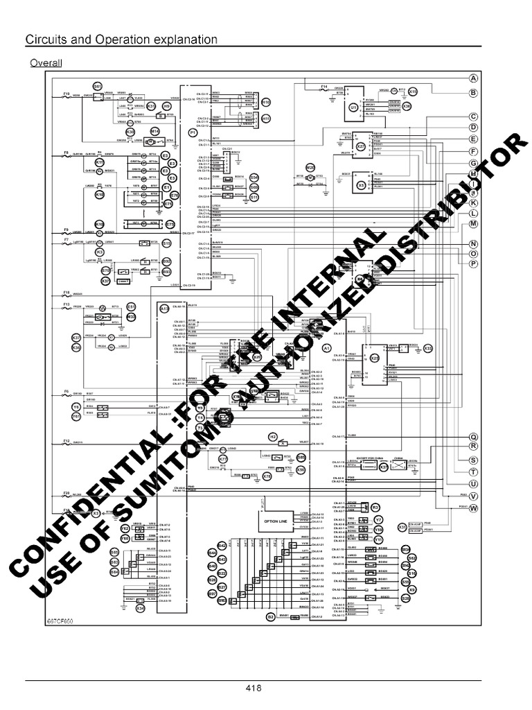 Electric Diagram SH210-6 | PDF