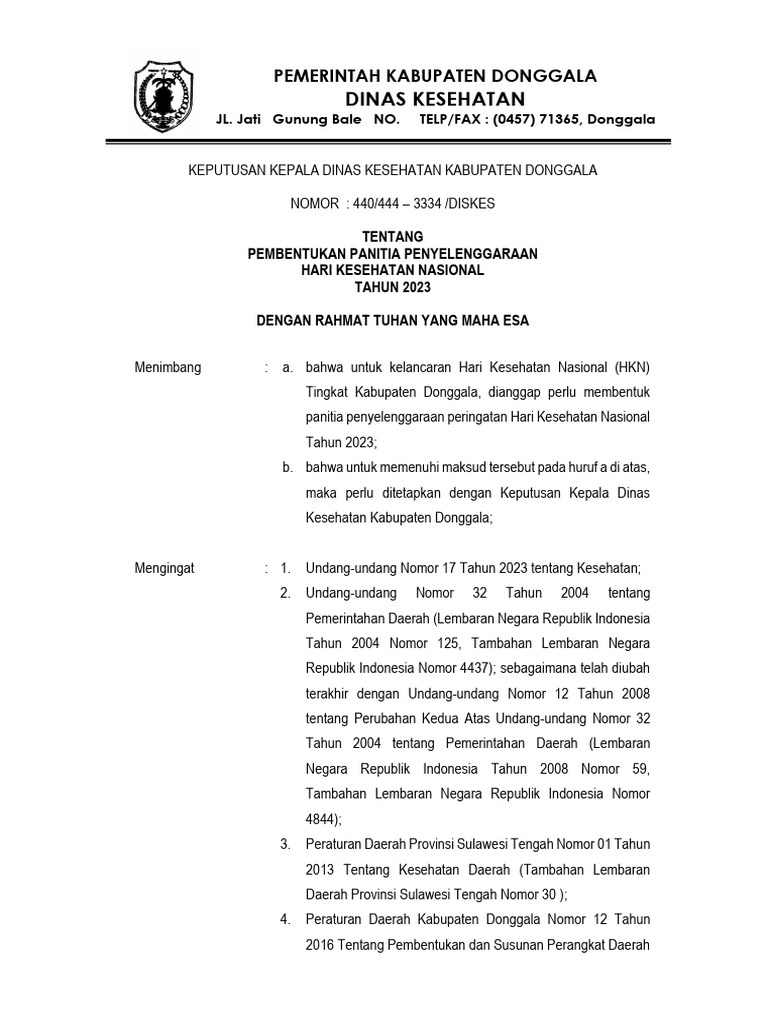 SK Panitia HKN Fix | PDF