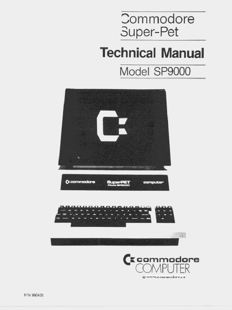 Commodore SuperPET Technical Service Manual and Schematics Manual | PDF