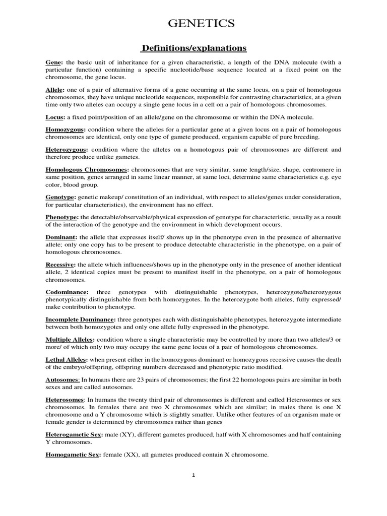 Genetics 2 | PDF | Translation (Biology) | Ribosome