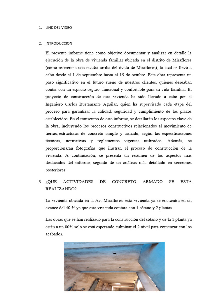 Jonathan 1 | PDF | Hormigón | Sótano