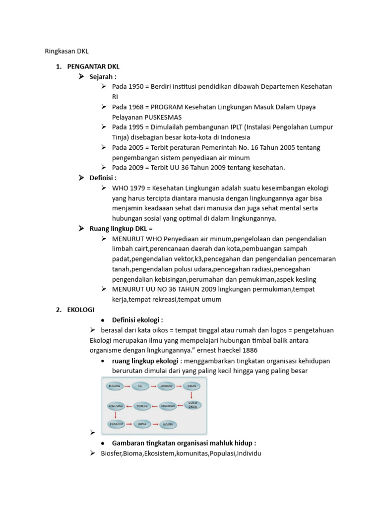 Ringkasan DKL | PDF