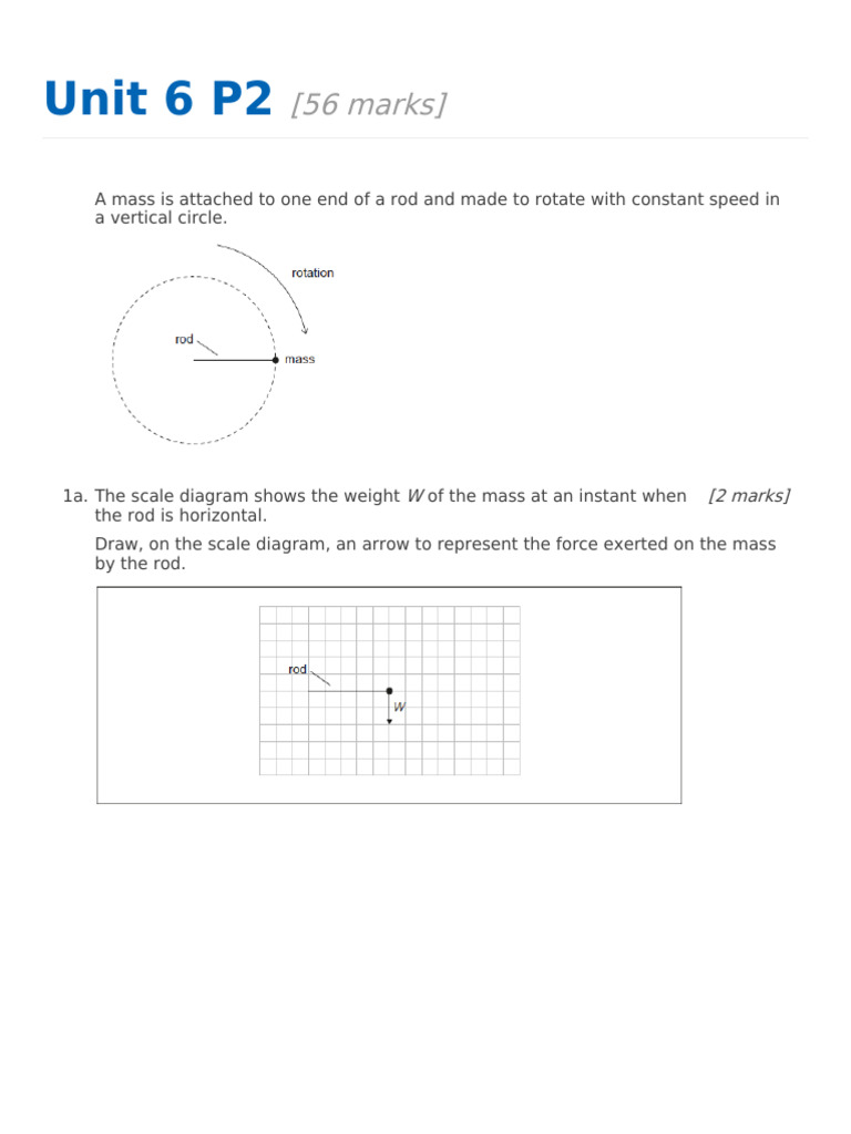 Unit 6 P2 | PDF | Force | Magnetic Field