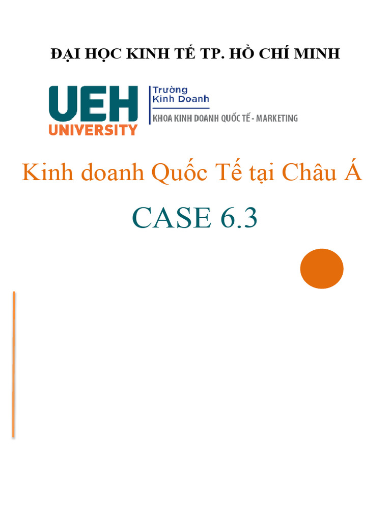 Case 6.3 (Redo) | PDF