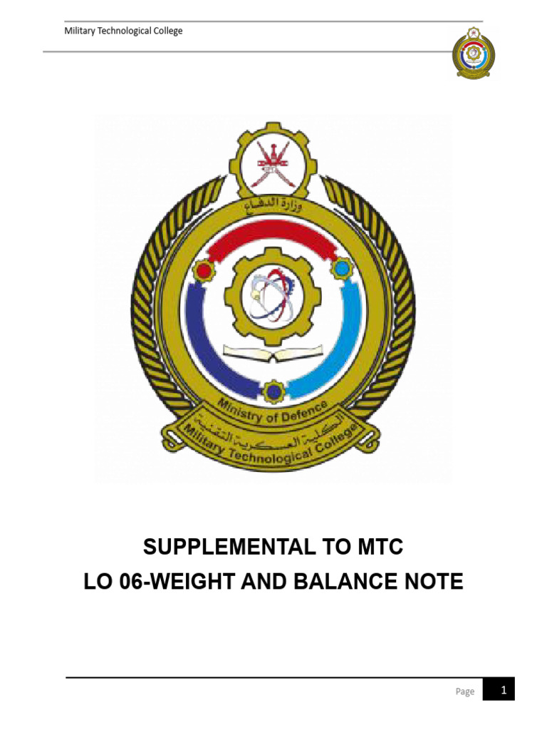 CG On MEAN AERODYNAMIC CHORD | PDF | Weight | Aerospace