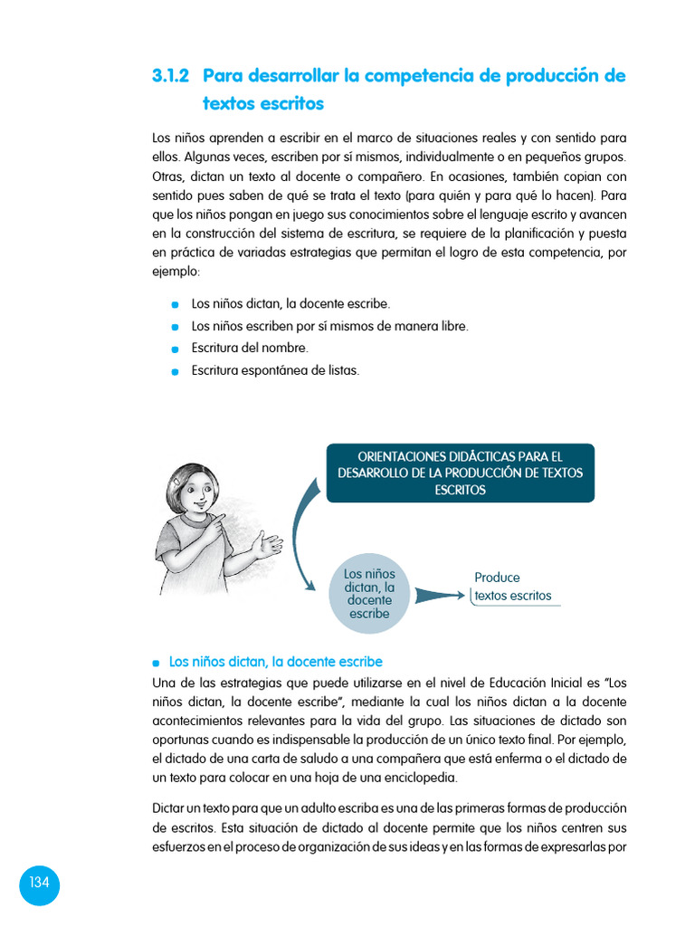 Estrategia de dictado en escritura infantil | PDF | Escritura | Maestros