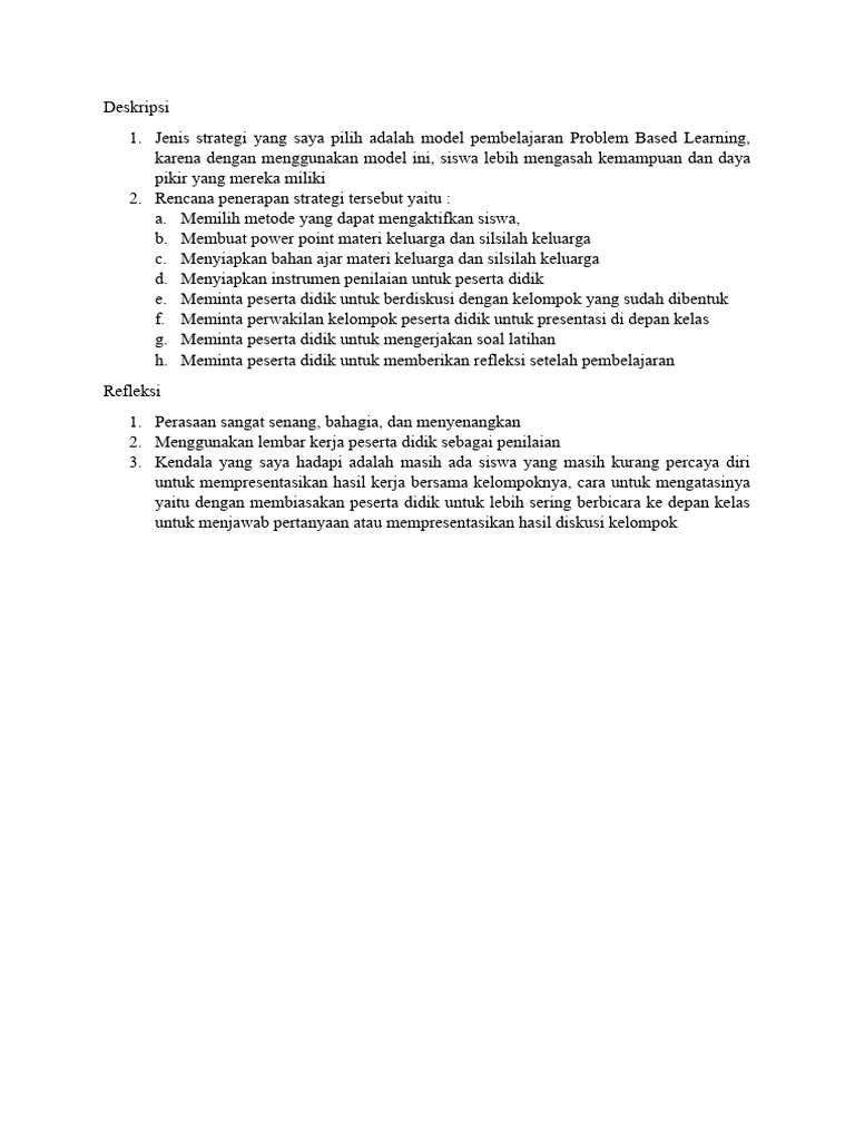 Deskripsi Dan Ringkasan Silsilah Keluarga | PDF | Karier & Perkembangan | Pengembangan Diri