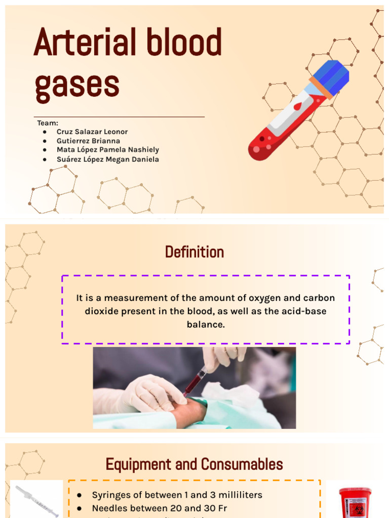 Arterial Blood Gases | PDF | Syringe | Clinical Medicine