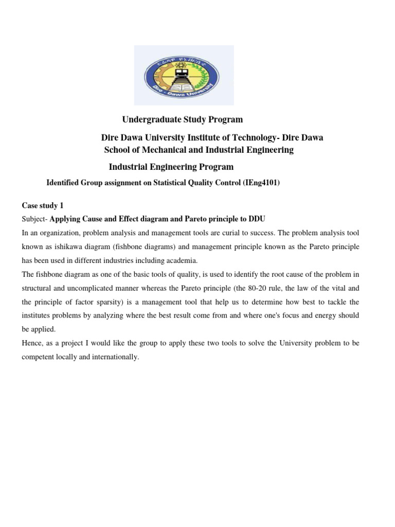 Group Project For IE Case I | PDF | Industrial Engineering | Science