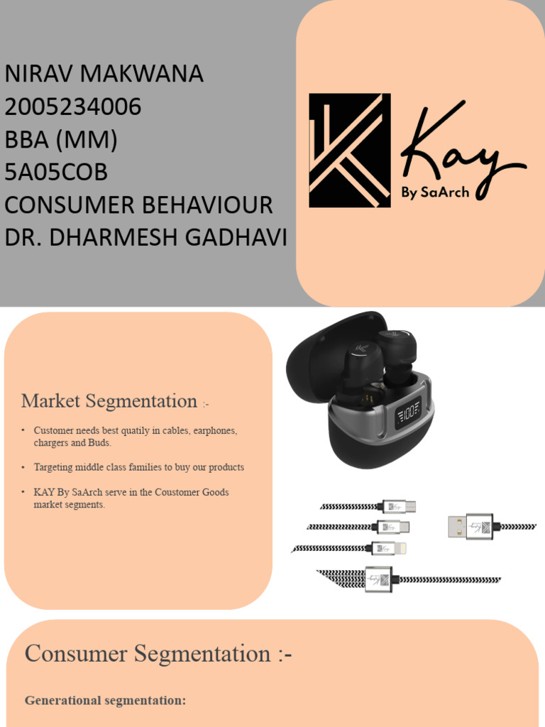 Nirav Makwana 20052341006 - Cob Project | PDF | Market Segmentation | Behavior