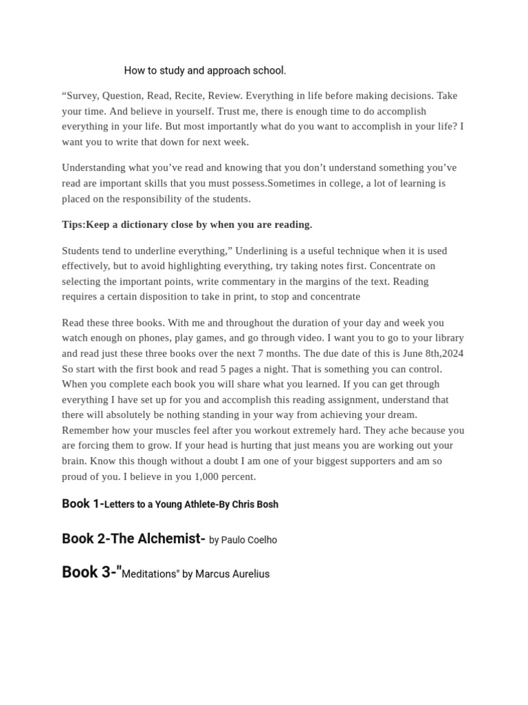 School Assignment & Pre College Prep | PDF