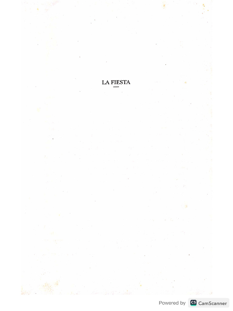 Cuento La Fiesta | PDF