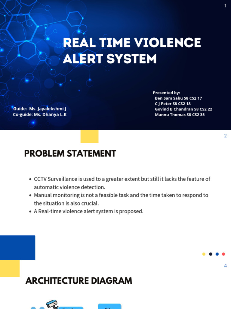 Real Time Violence Alert Sym | PDF | Computational Neuroscience | Cognition