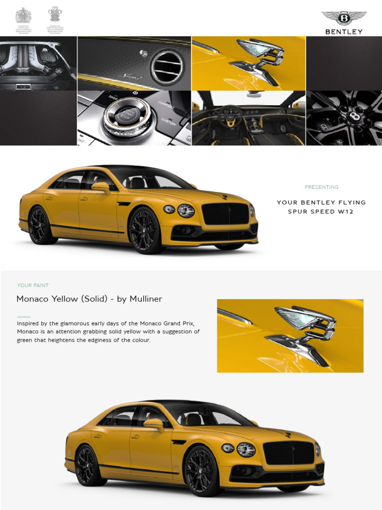 Bentley Brochure | PDF | Manufactured Goods | Product Introductions