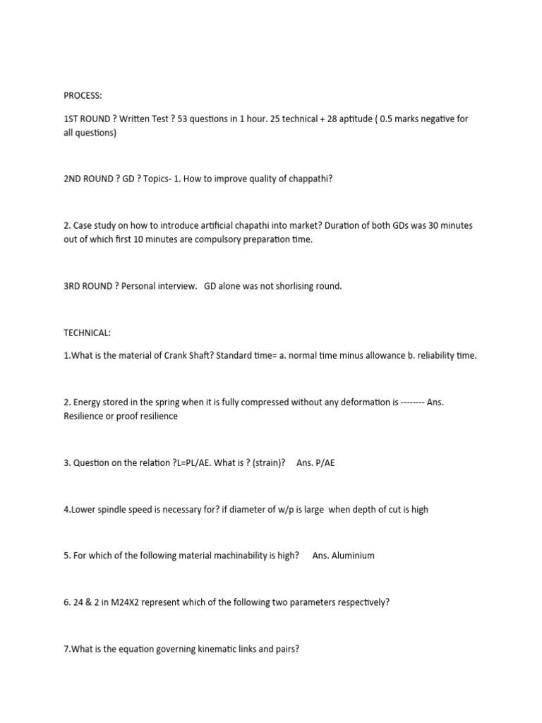 Honda Assessment Test Overview | PDF | Steam | Physical Quantities