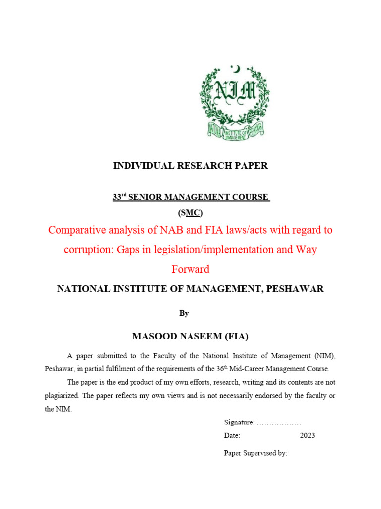 Draft Irp | PDF | Political Corruption | Corruption