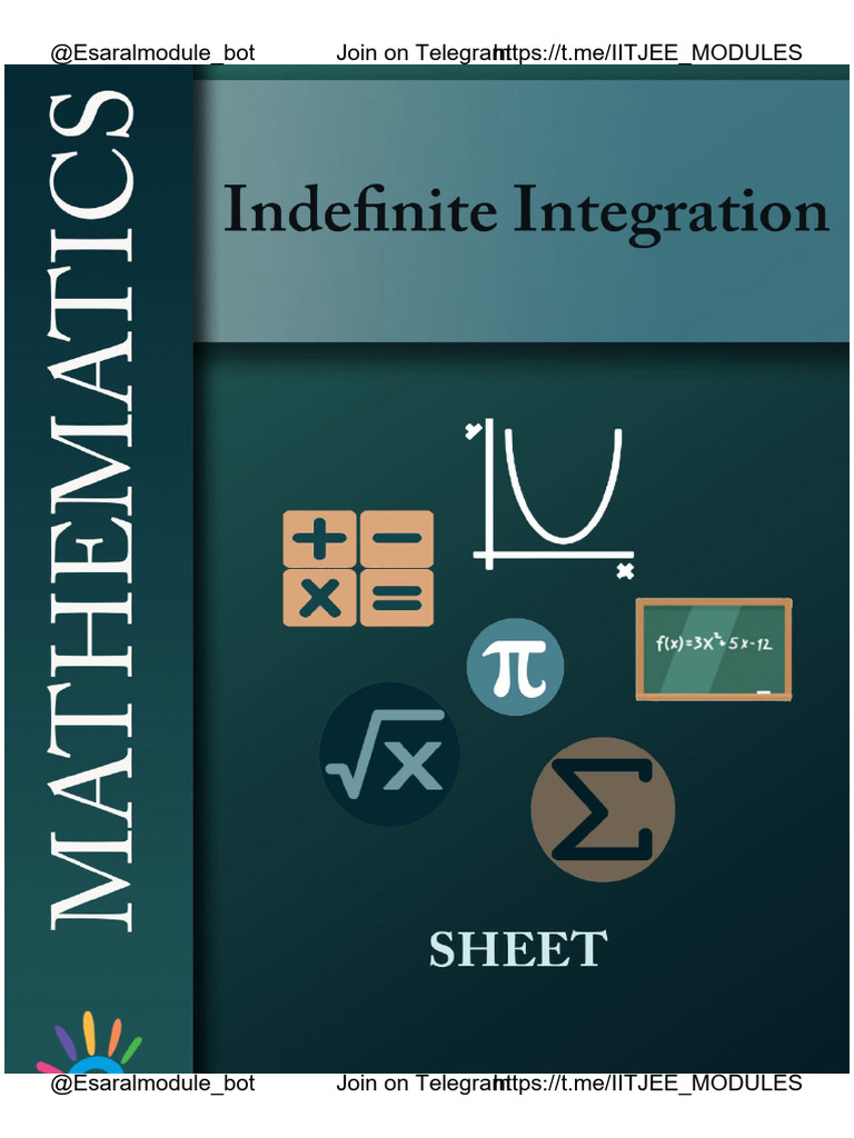Indefinite Integration | PDF