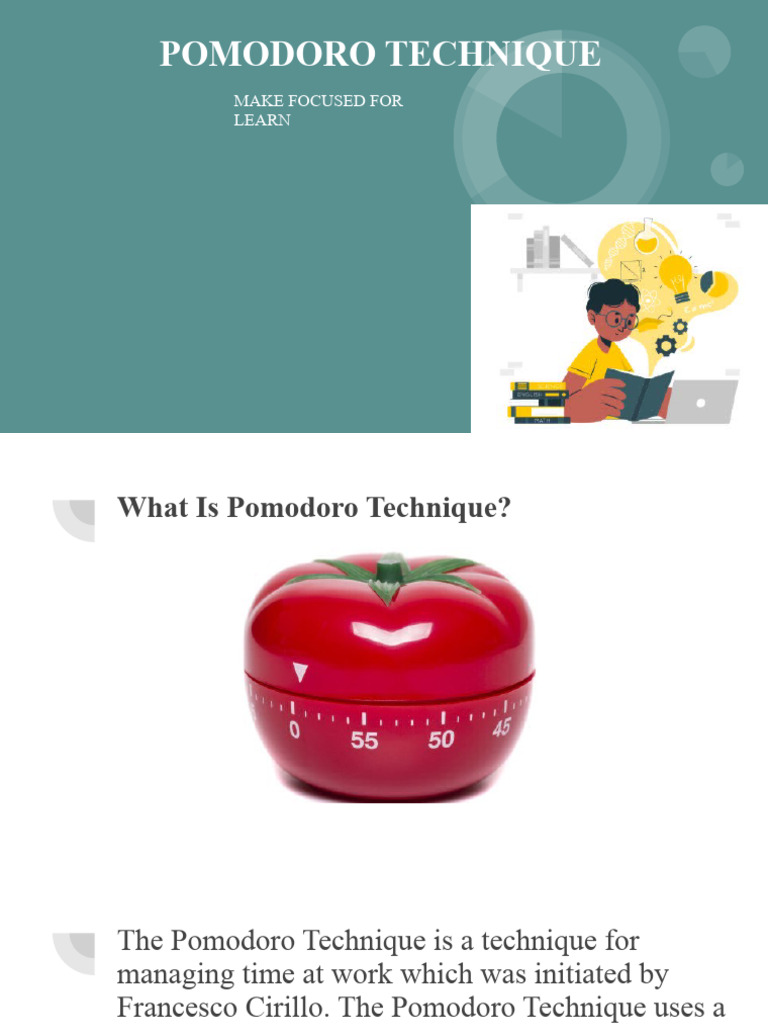 Overview of the Pomodoro Technique | PDF