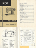 Singer 201k Manual | PDF | Seam (Sewing) | Sewing