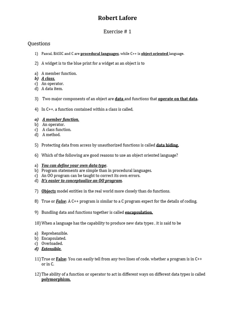 Robert Lafore Solution 2 | PDF | C++ | Computer Program