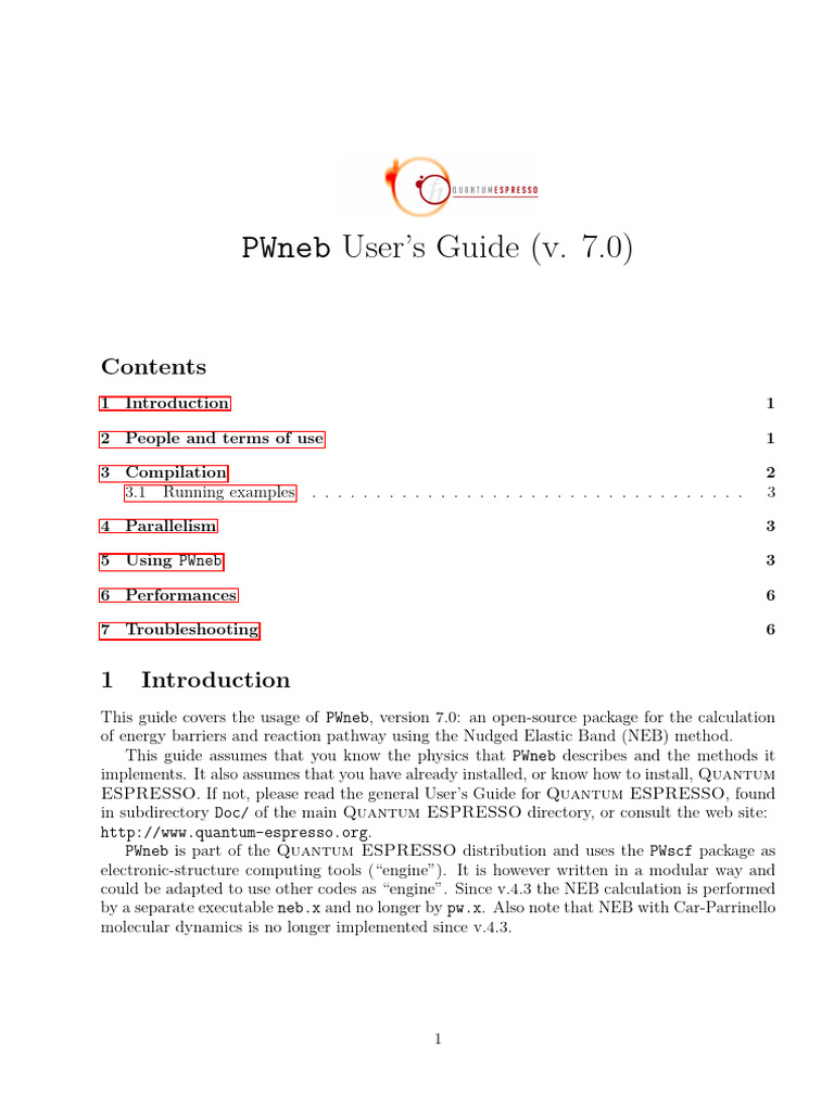 Neb User Guide | PDF | Parallel Computing | Message Passing Interface