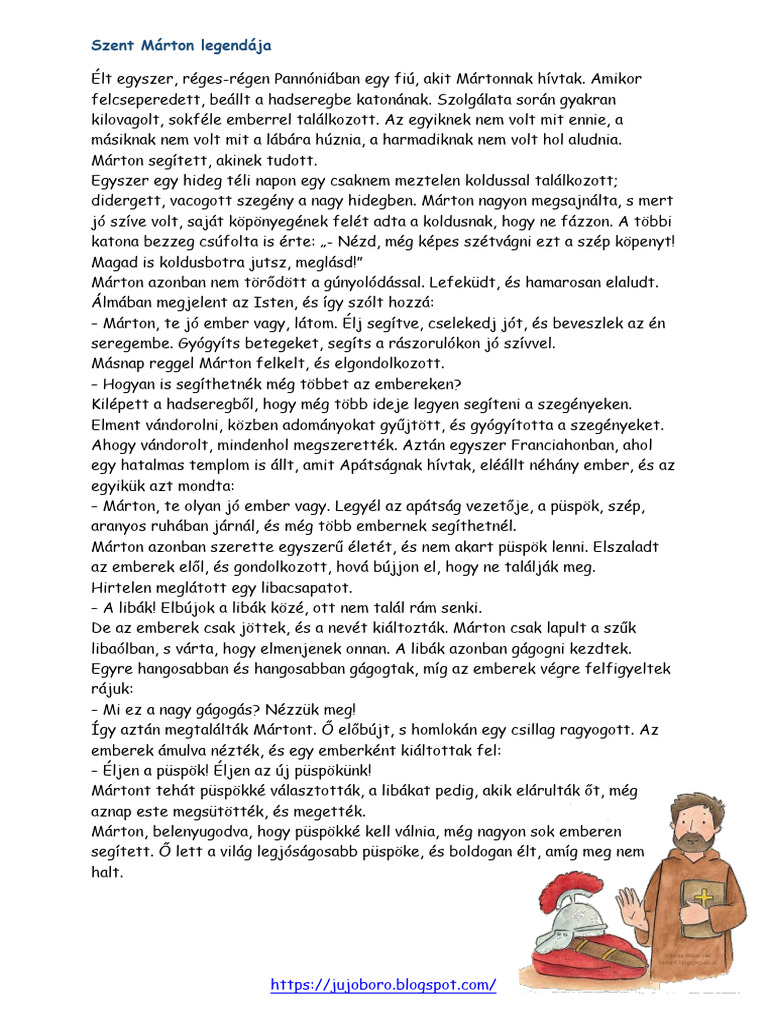 Szent Márton Legendája | PDF