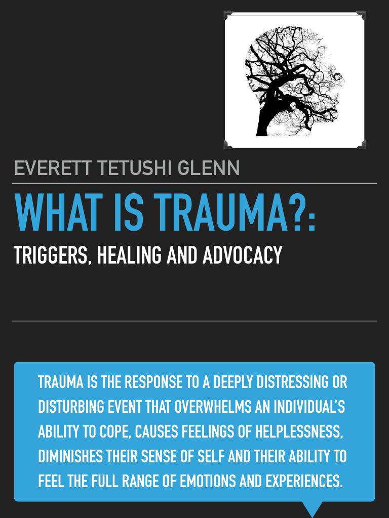 Introduction of Trauma | PDF | Psychological Trauma | Complex Post ...