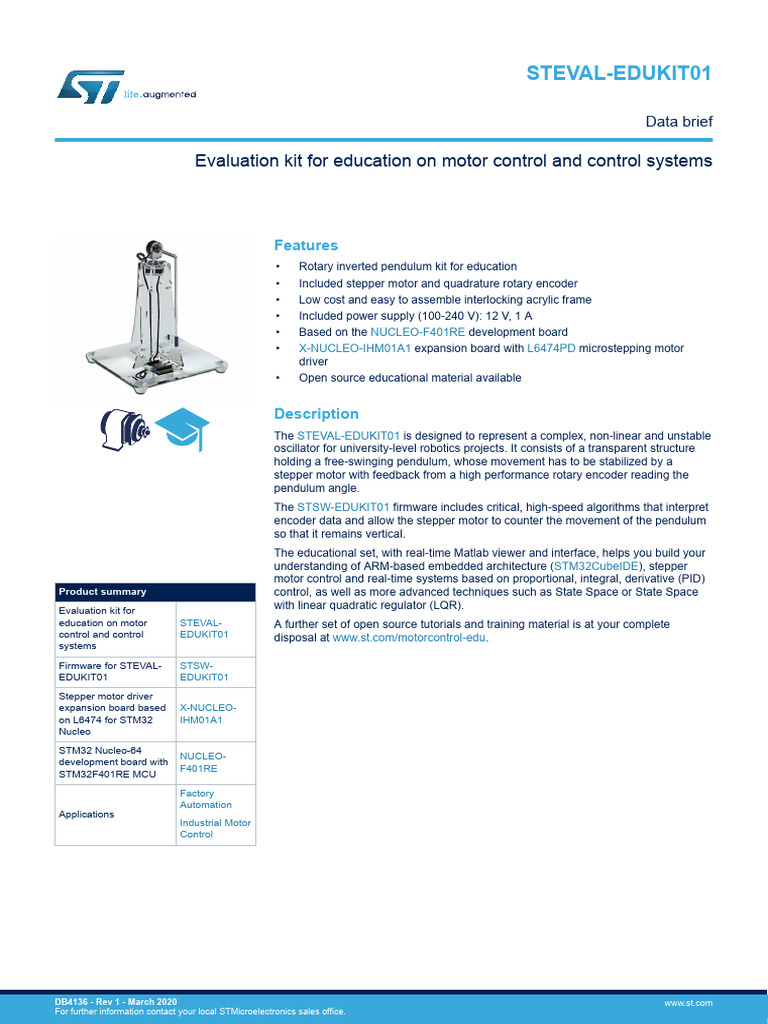 Steval Edukit01 | PDF | Computer Engineering | Computing