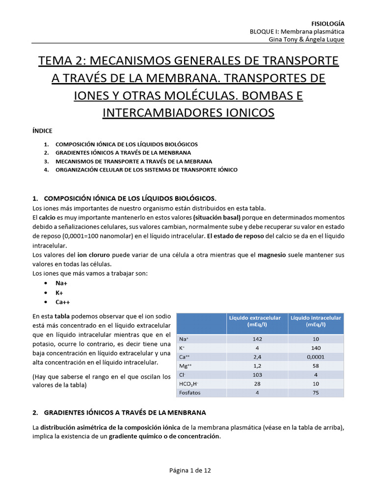 Wuolah Free TEMA 2 Gulag Free | PDF | Difusión | Bicapa lipídica