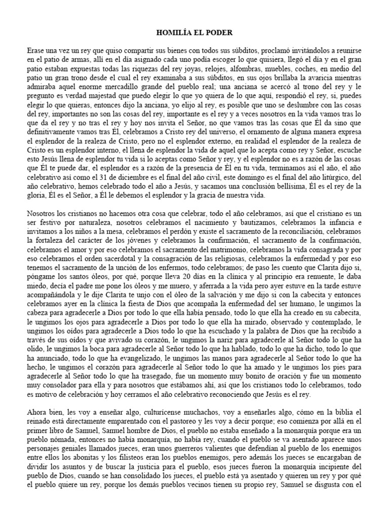 El Poder | PDF | Saulo | Confirmación