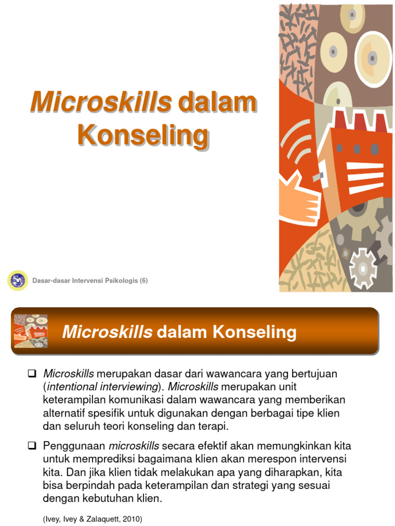6 Microskills Dalam Konseling | PDF